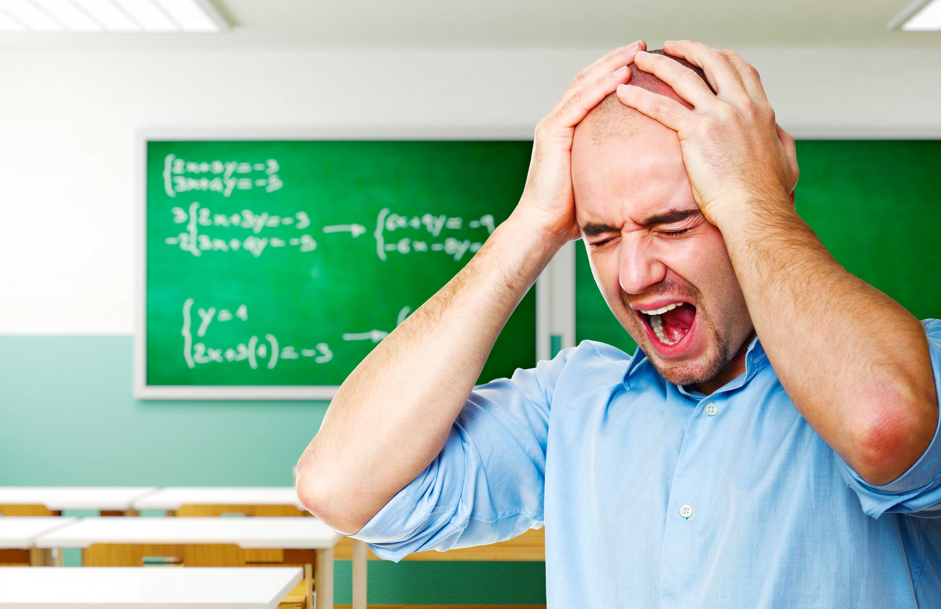 ¿Profesores estresados?